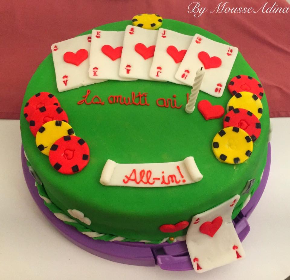Tort Poker și-o iubire binecuvântată – La Gourmandise MousseAdina