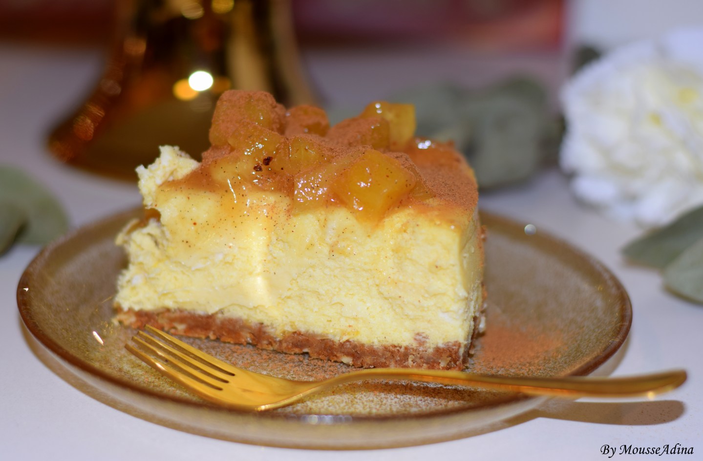 Cheesecake exotic cu mango, ananas și condimente – La Gourmandise ...
