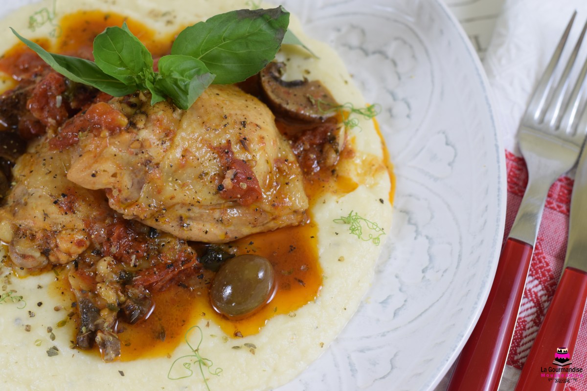 Pui în stil italian servit cu piure de conopidă – La Gourmandise ...